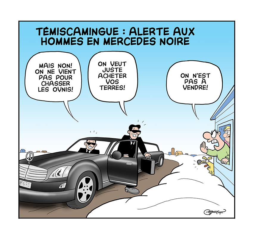 La fameuse Mercedes noire - 3 février 2016 - La Terre de chez nous