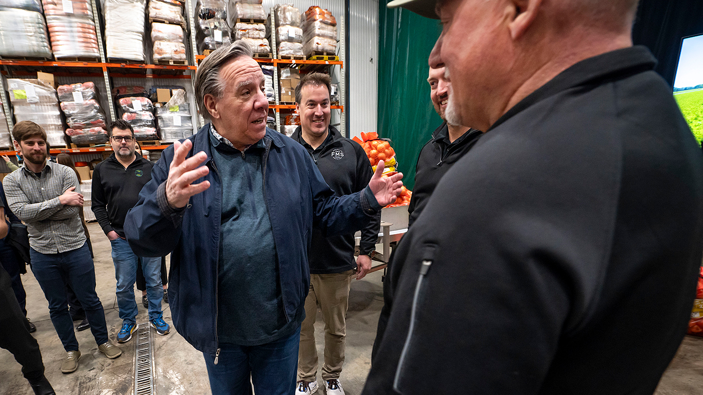 Legault annonce un investissement pour produire des mini-carottes au ...